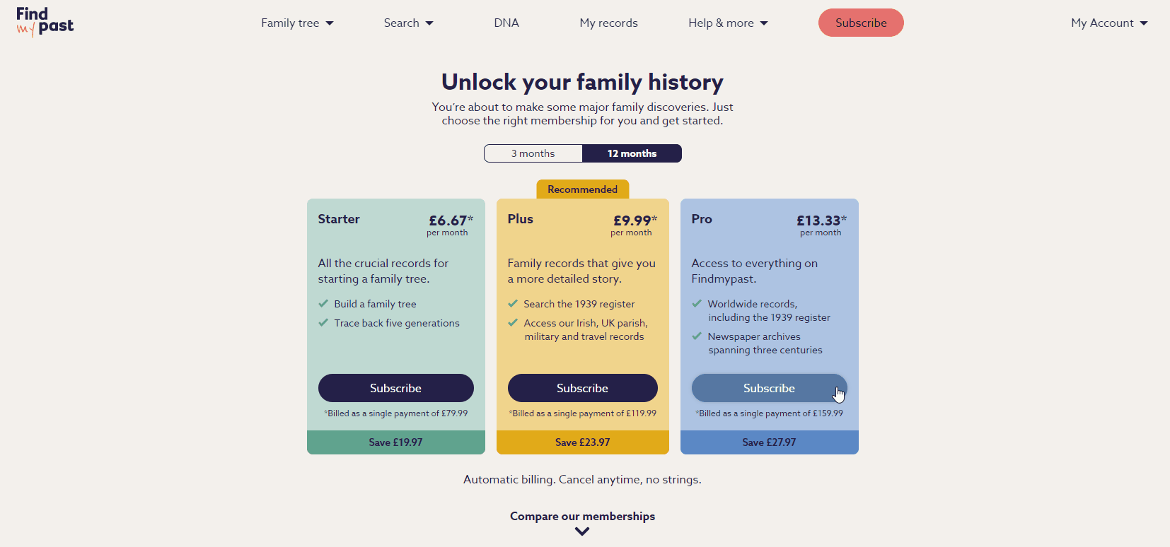 How Can I Pay On Findmypast Help And FAQs Findmypast au